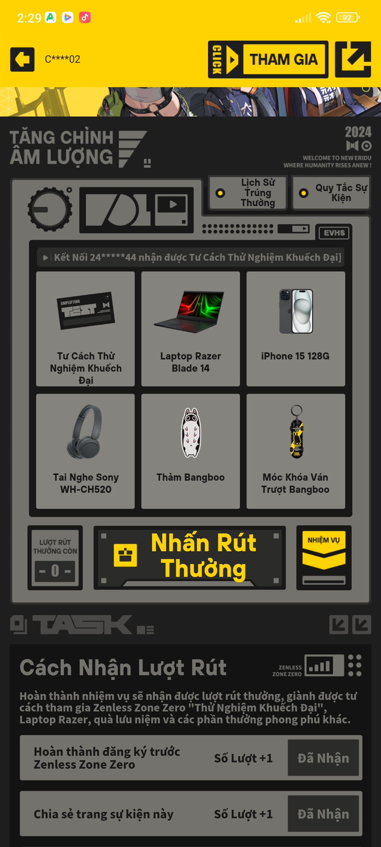 haizz Zenless Zone Zero | HoYoLAB