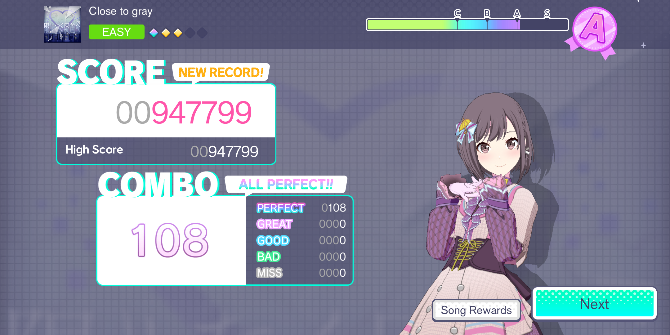 Close to Gray/Infinitely Gray AP | Project Sekai | HoYoLAB