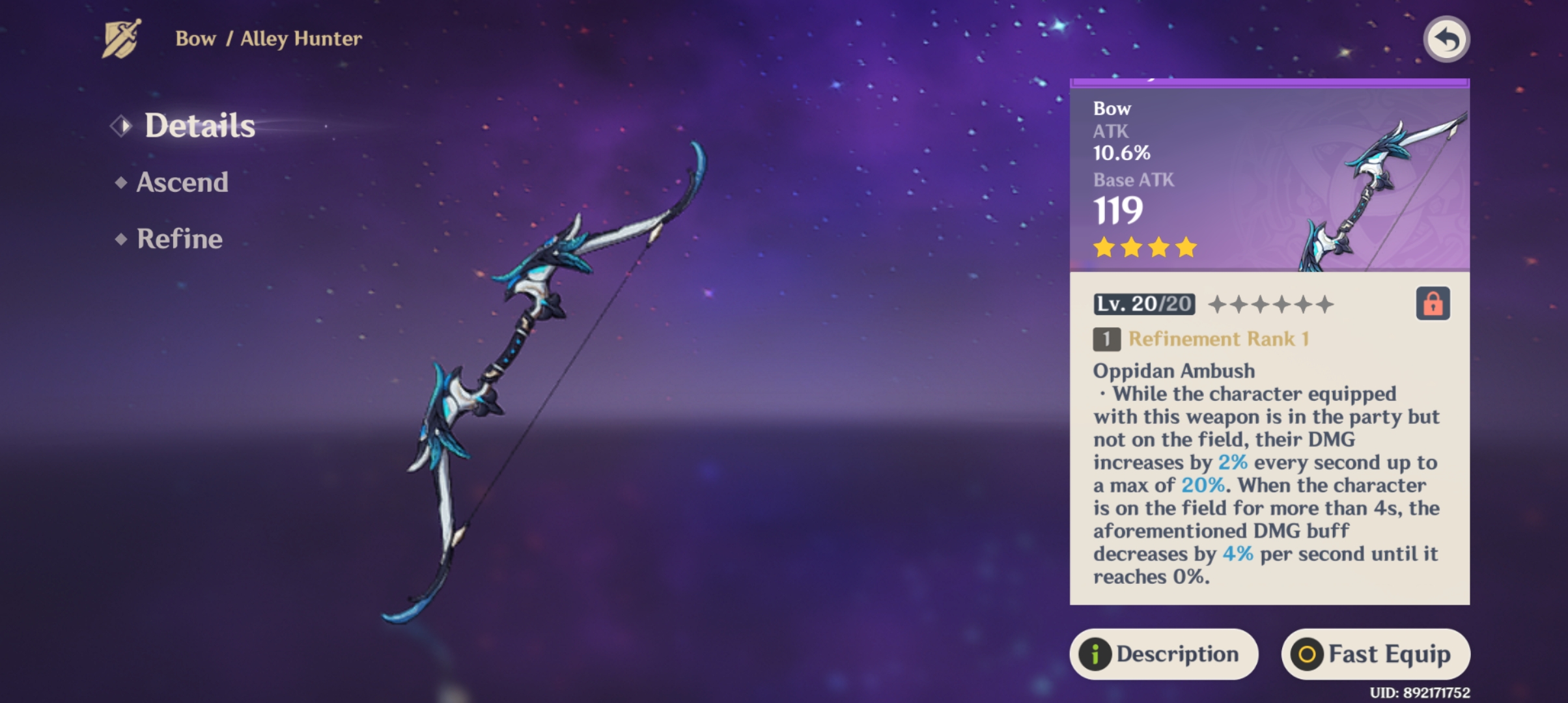 What a unique bow(Read weapon description) Genshin Impact | HoYoLAB