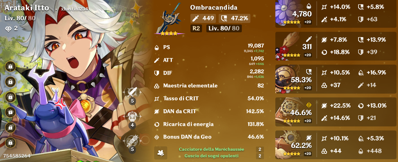 build itto Genshin Impact | HoYoLAB