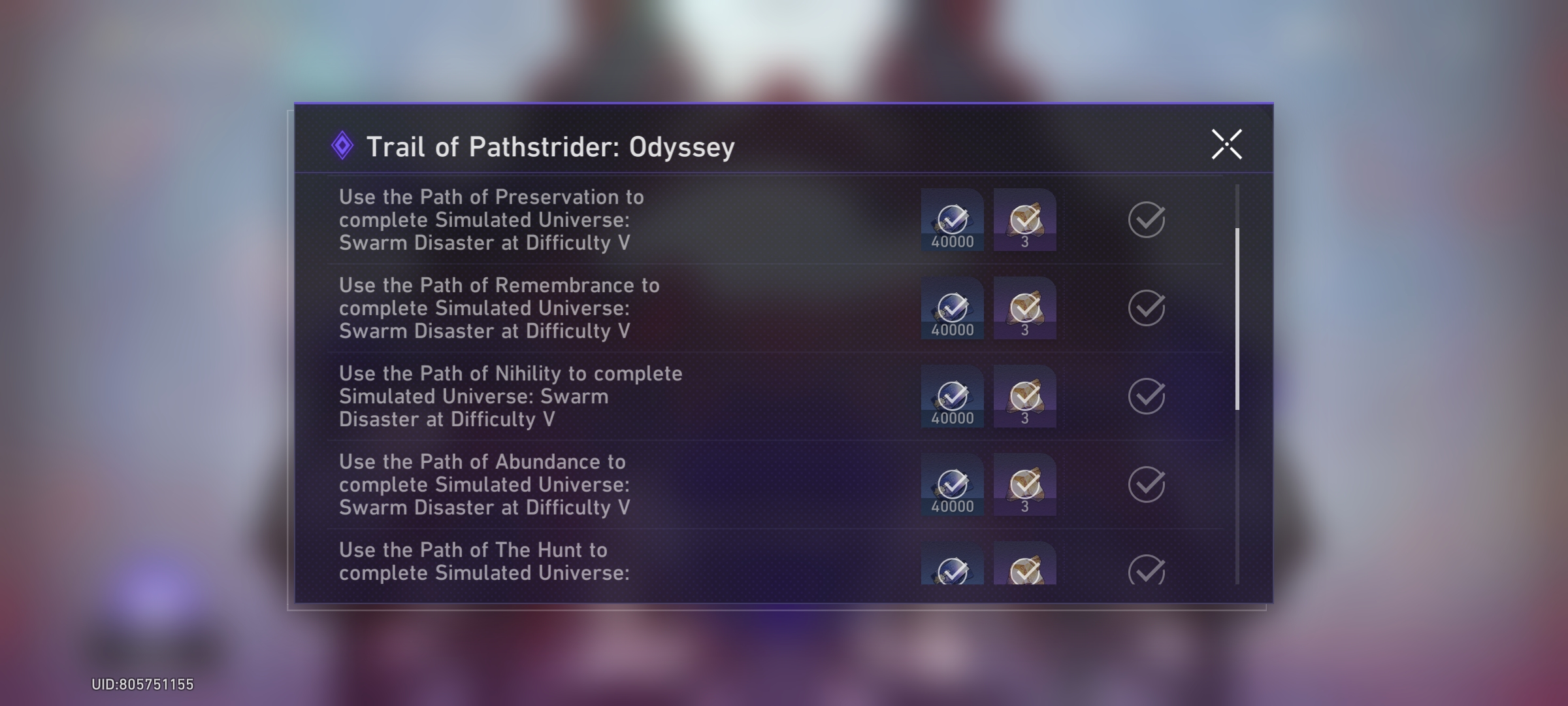 Finally Completing All Paths in Swarm Disaster! Honkai: Star Rail | HoYoLAB