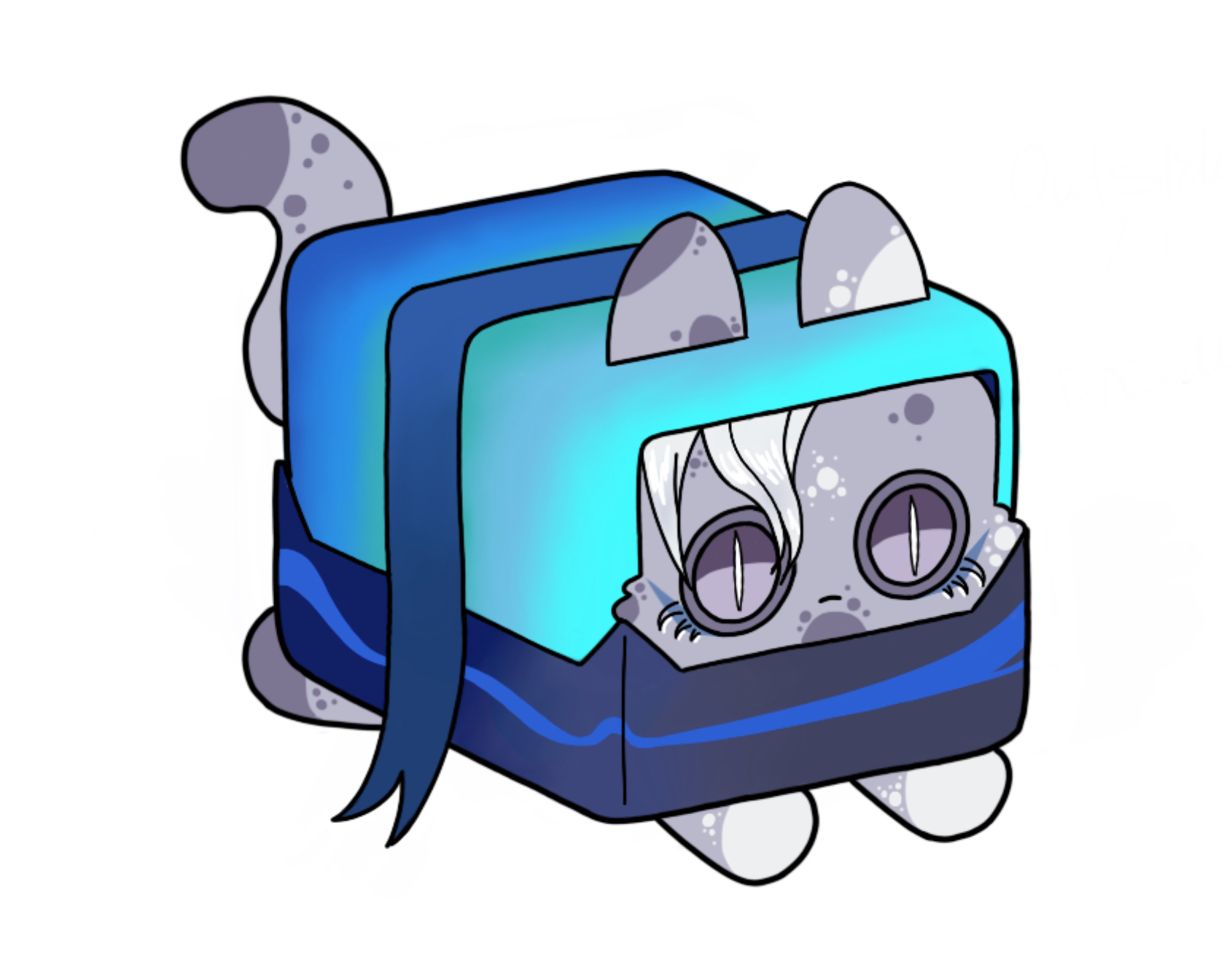 My current Neuvillette savings + cat Neuvillette drawing(I’ll make him ...