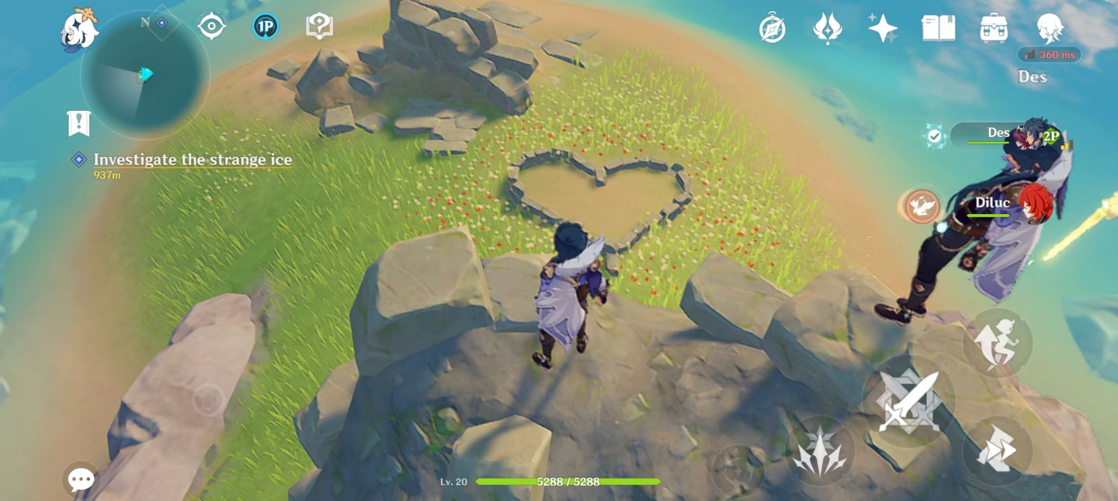 Heart island??? Genshin Impact | HoYoLAB