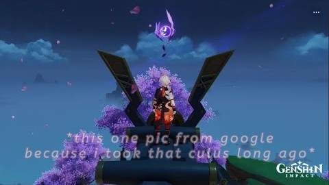 The easiest way to get the electro culus from top of the inazuma castle ...