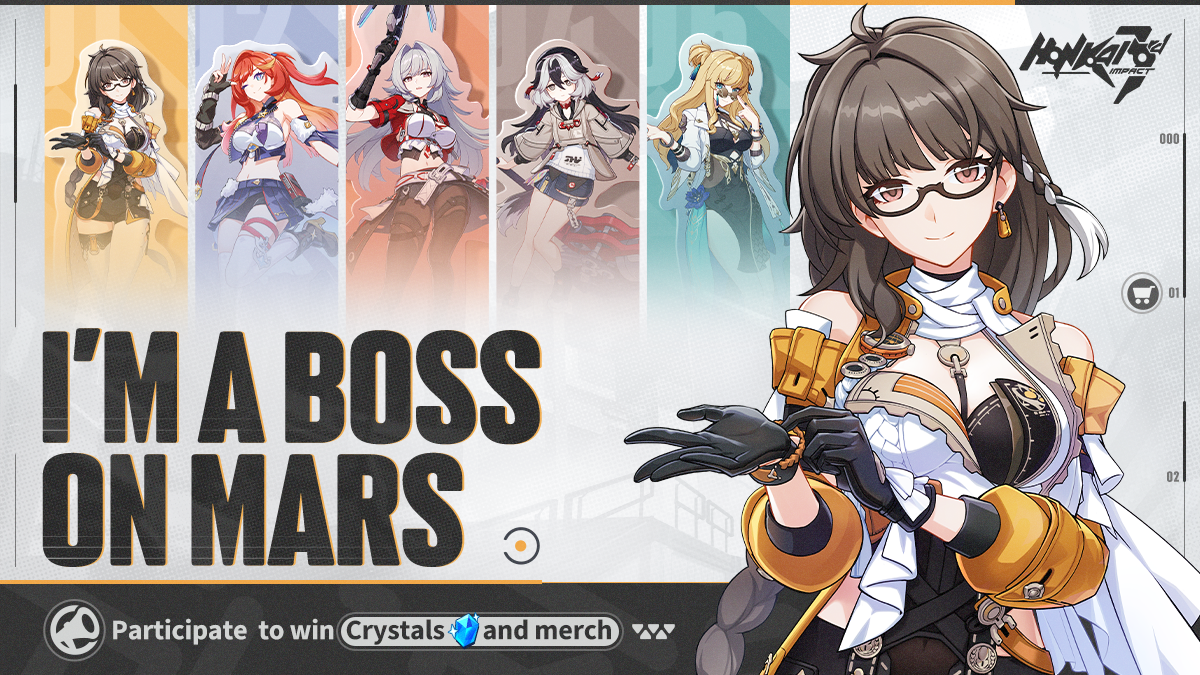 I’m a Boss on Mars Collection Event Results Honkai Impact 3rd | HoYoLAB