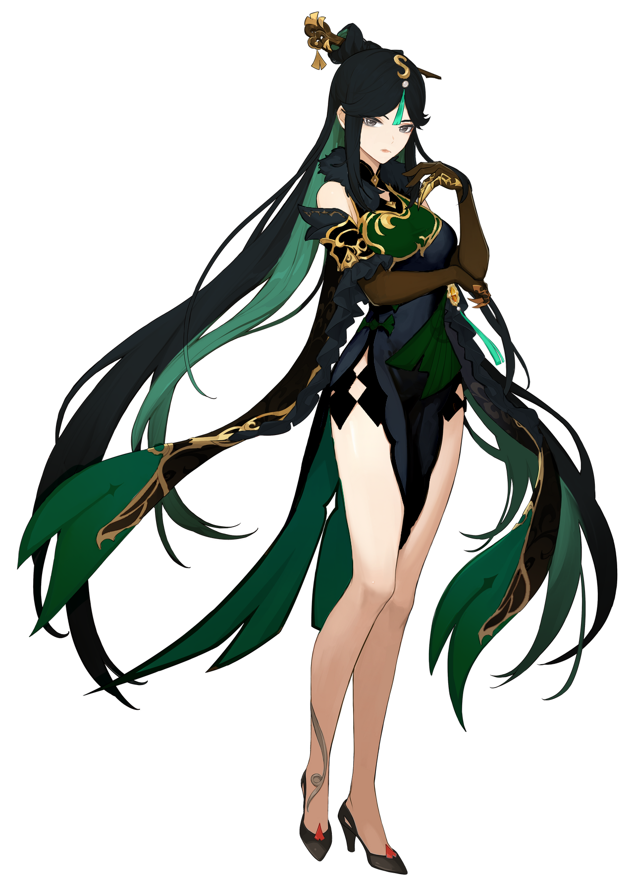 Since Lady Qu and Lady Ningguang have the same VA.. Genshin Impact ...