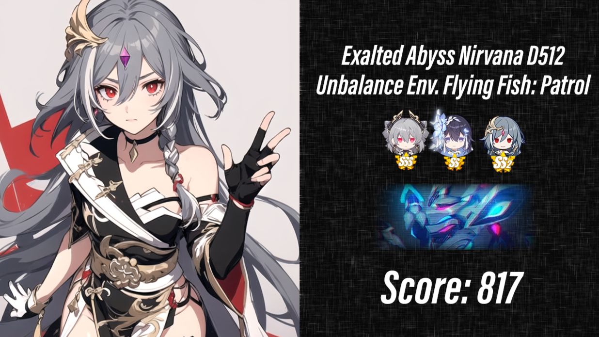 EX Abyss Nirvana - Unbalanced Environment Flying Fish D512 (817 Pts) TA (SSS)/HoS (SS2)/HoRb ...