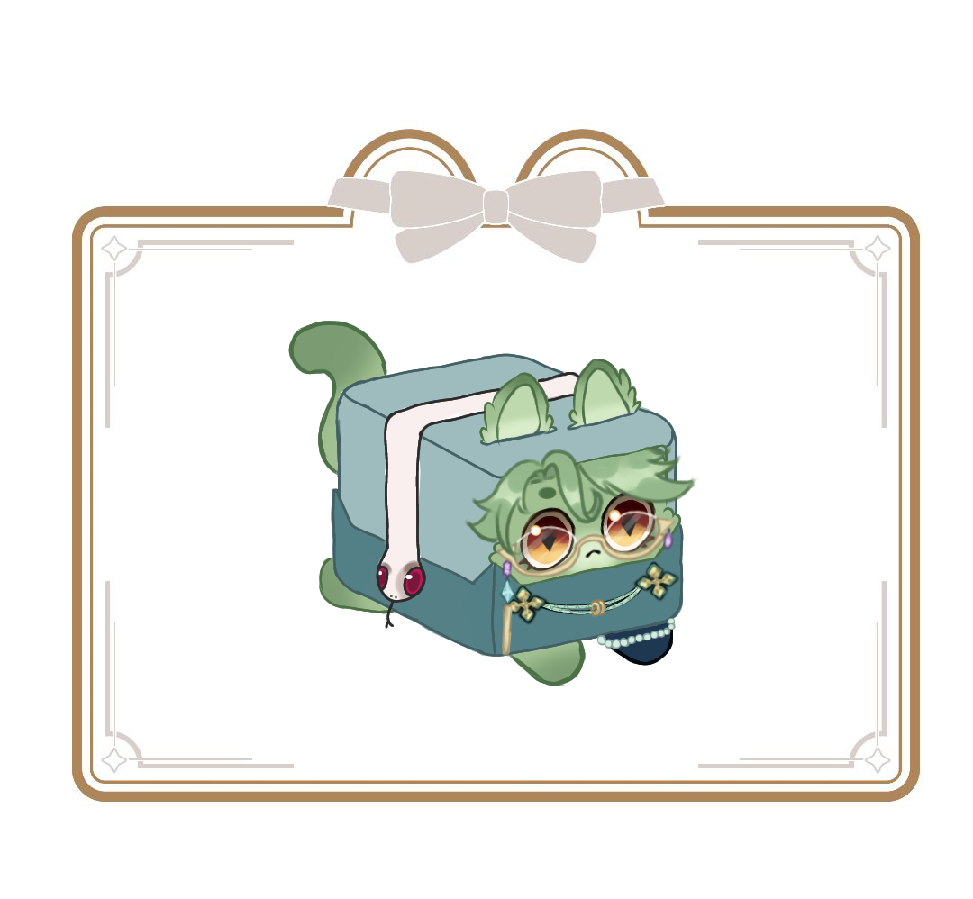 Meowzhu😺 baizhu as a kitty