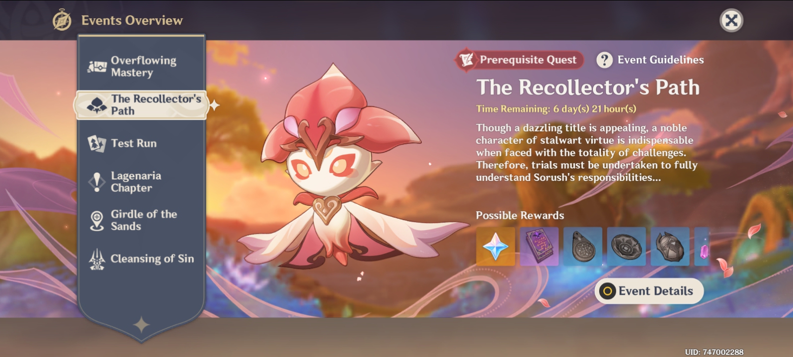 The Recollector's Path | Alchemy Web [Events] Genshin Impact | HoYoLAB