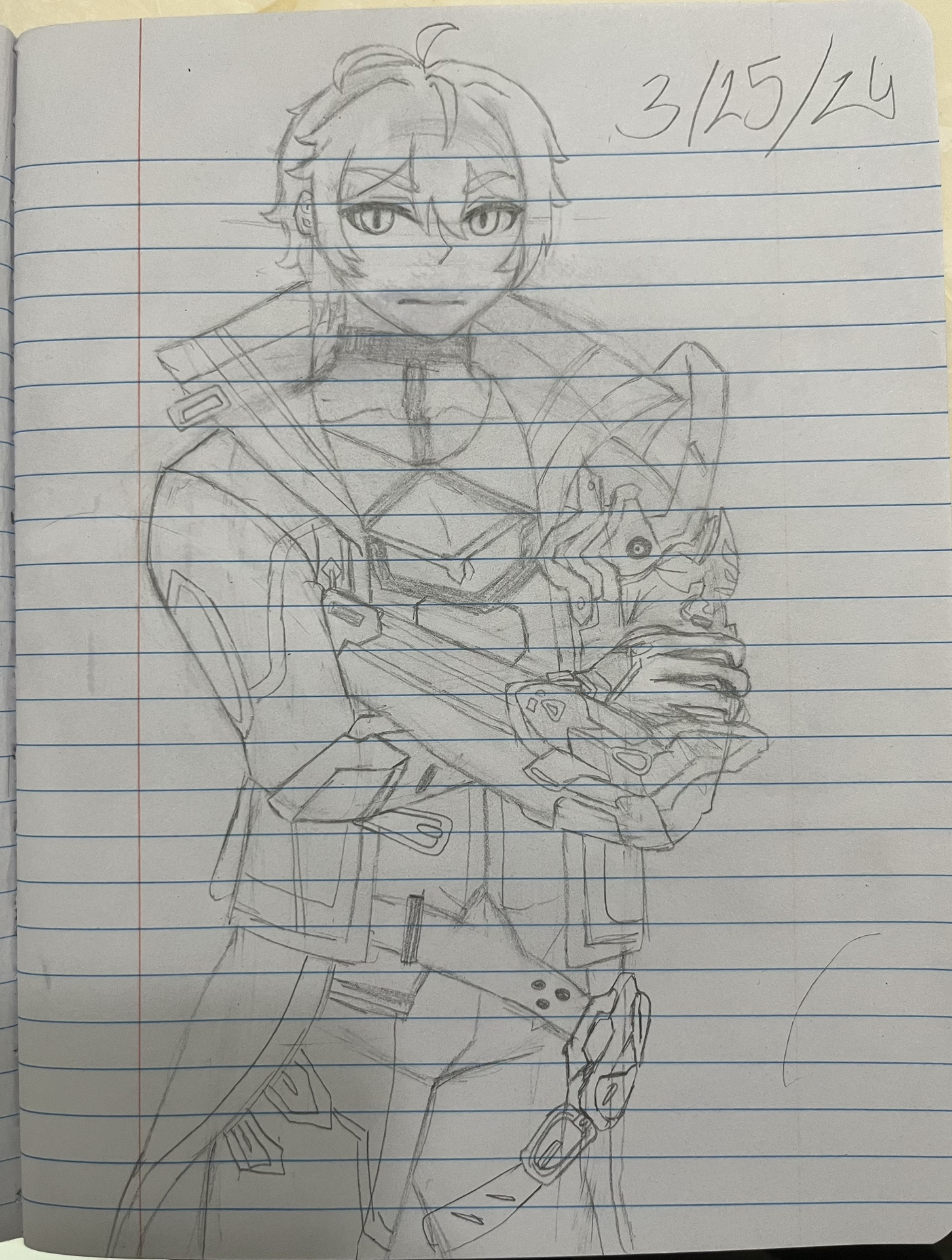 Doodle of KeBin Honkai Impact 3rd | HoYoLAB
