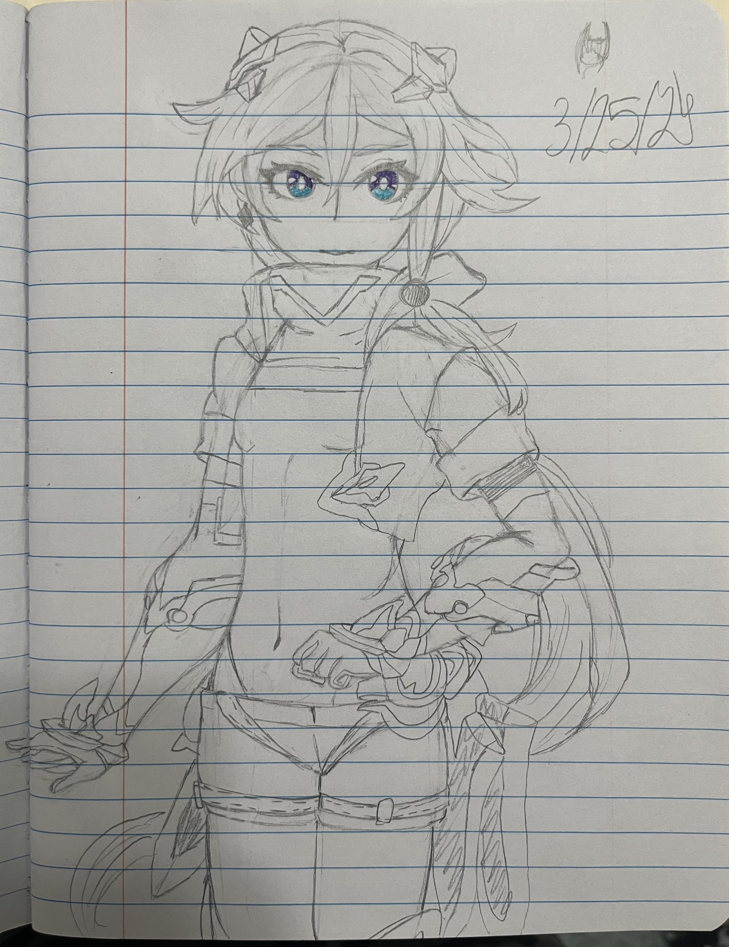 Doodle of Fu Hua Honkai Impact 3rd | HoYoLAB