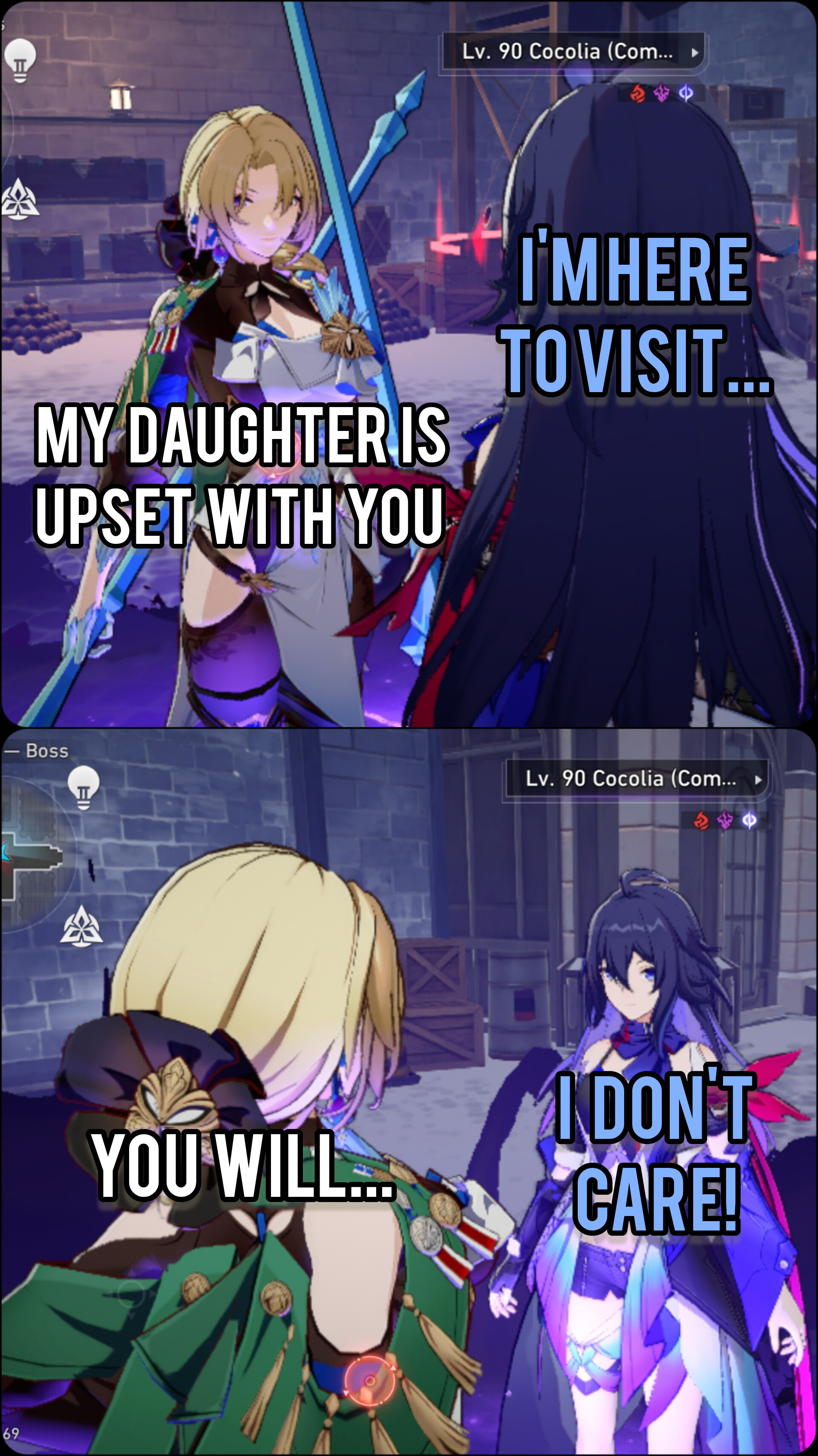 Honkai Star Rail but it's Bronya Rand Mad at Seele and You can only use ...