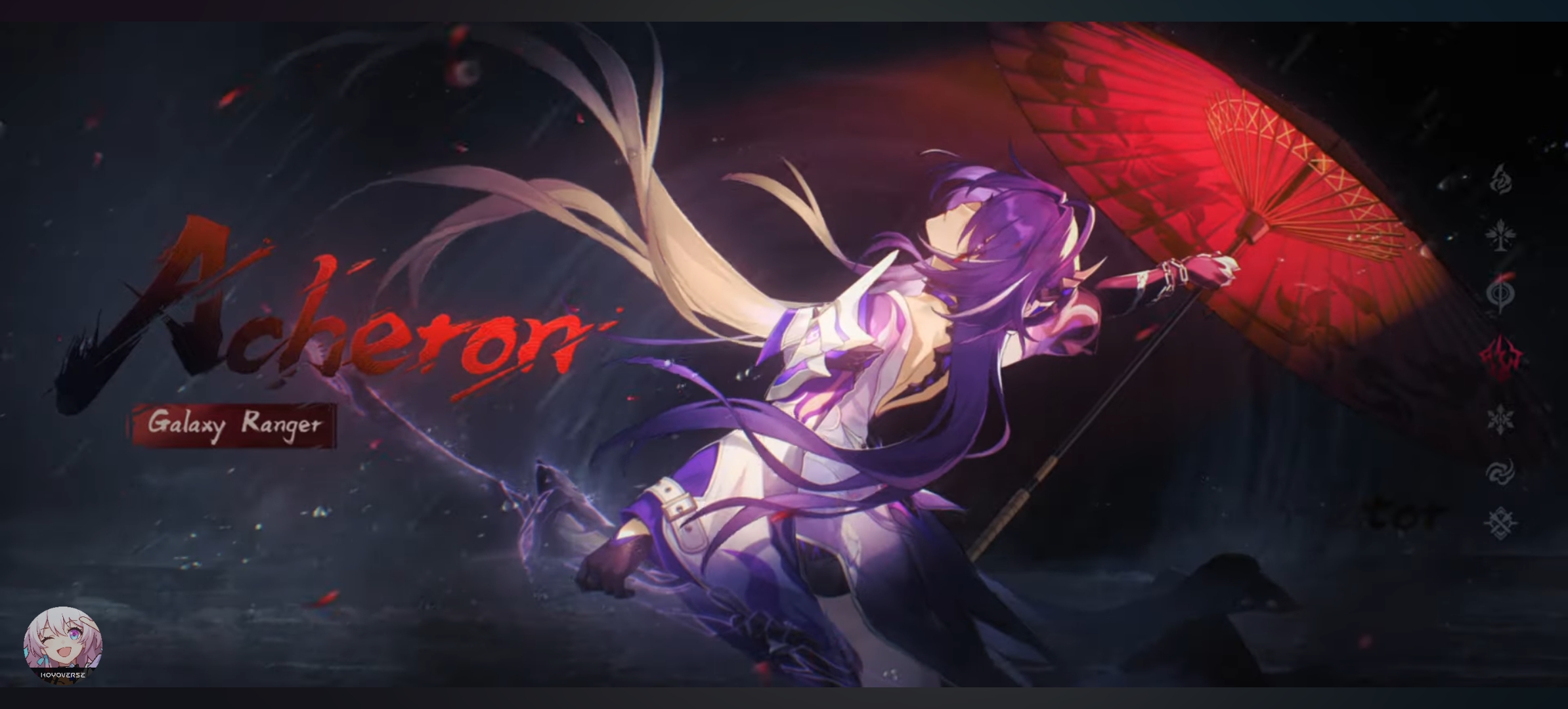 Acheron 💜🌹 Good luck to everyone 🙏 Honkai: Star Rail | HoYoLAB