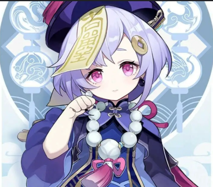 Tried drawing qiqi (in class) Genshin Impact | HoYoLAB