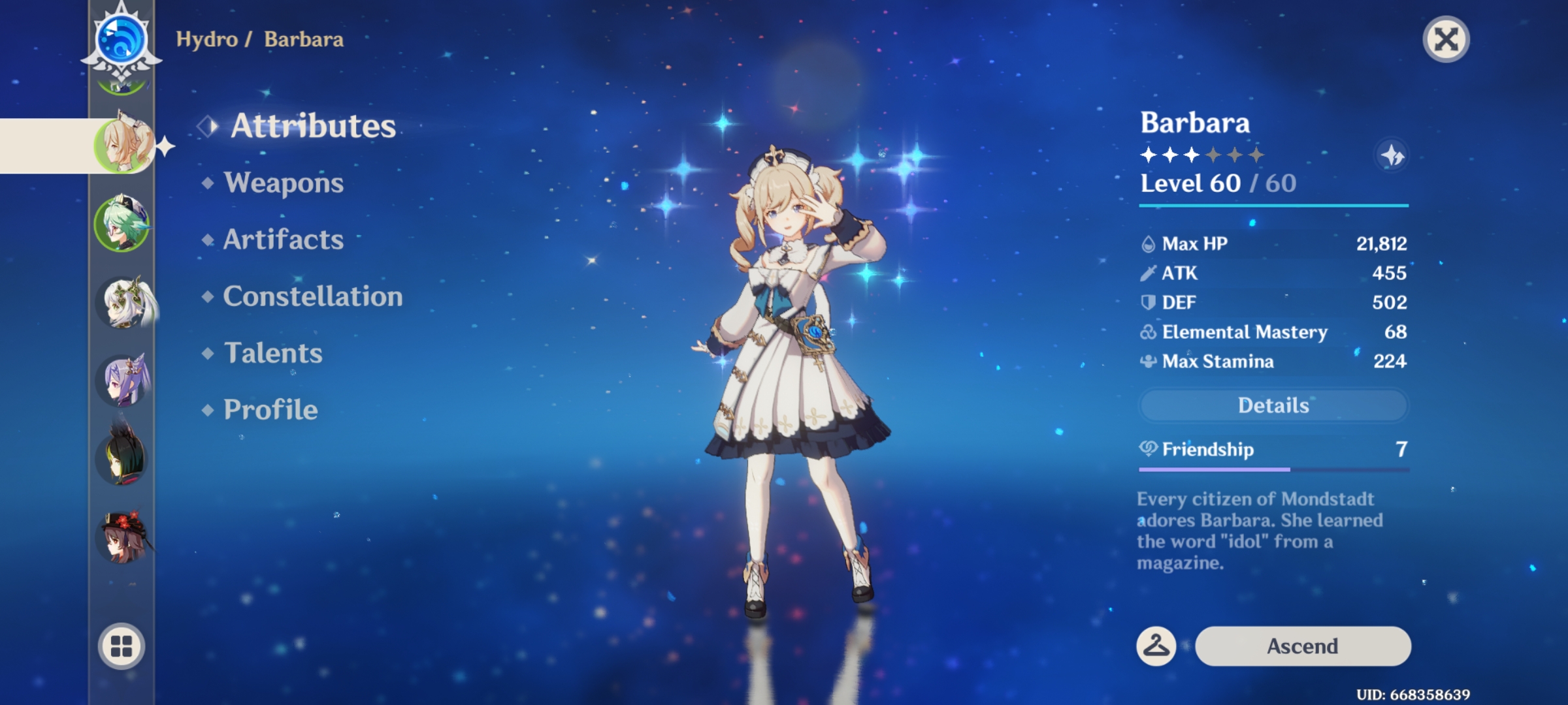 go unbuilt barbara go Genshin Impact | HoYoLAB