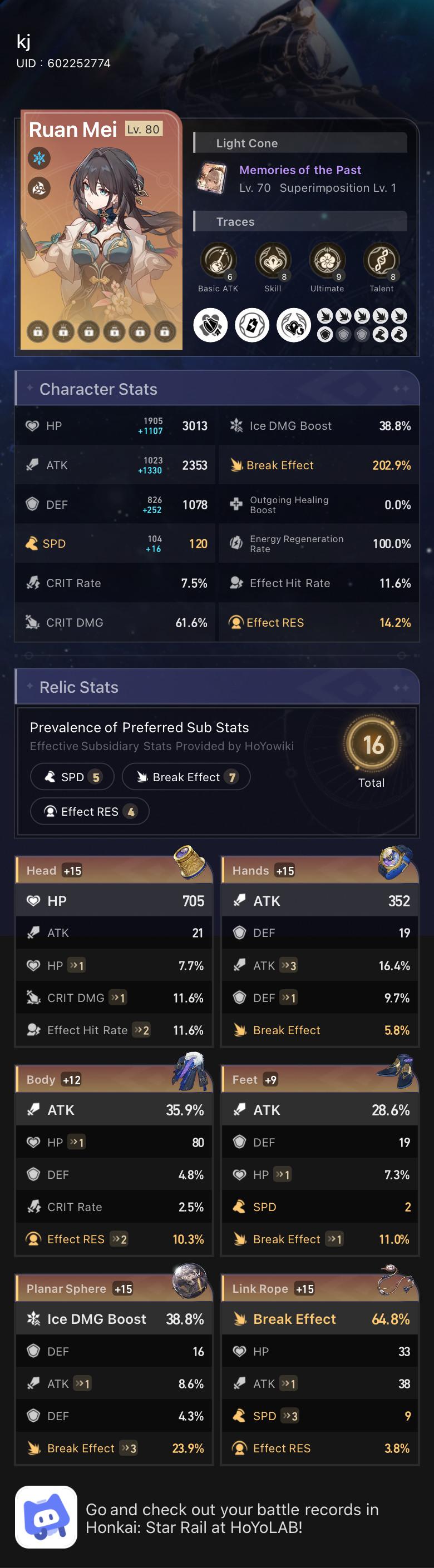 (Updated) Ruan Mei Build!!! Honkai: Star Rail | HoYoLAB