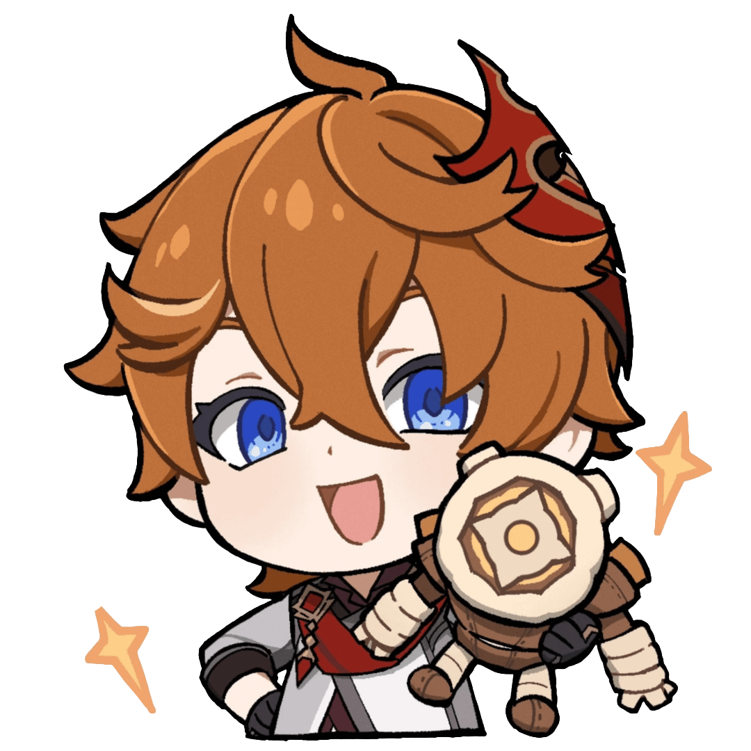 Childe with a Mr. Cyclops plushie sticker - now with transparent ...