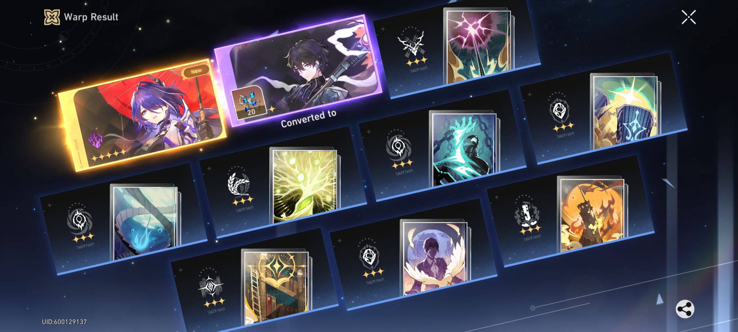 Acheron banner pull Honkai: Star Rail | HoYoLAB