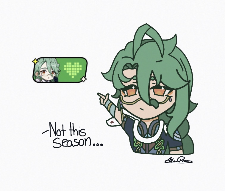Posting daily Chibi Baizhu drawings EXCEPT… (Day 7) Genshin Impact ...
