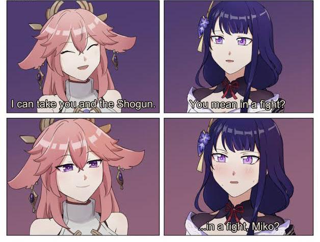 yae will take on everybody Genshin Impact | HoYoLAB