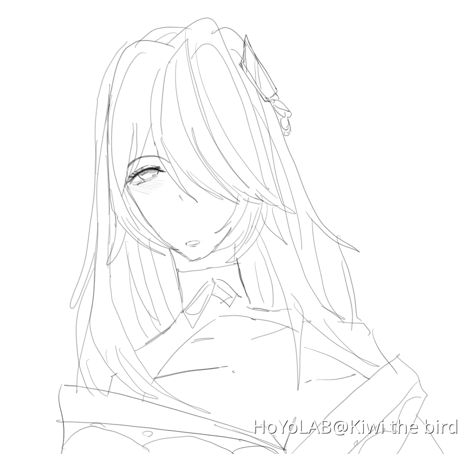 Acheron in Raiden Shogun’s outfit Honkai: Star Rail | HoYoLAB