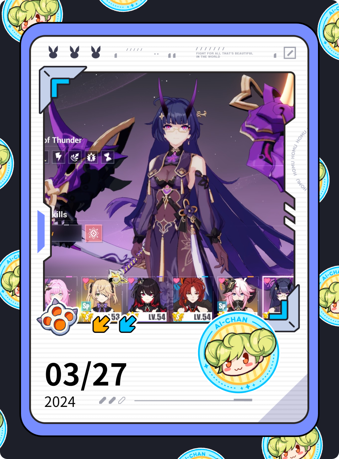 03/27 Diary -# Hyperion Today Honkai Impact 3rd | HoYoLAB