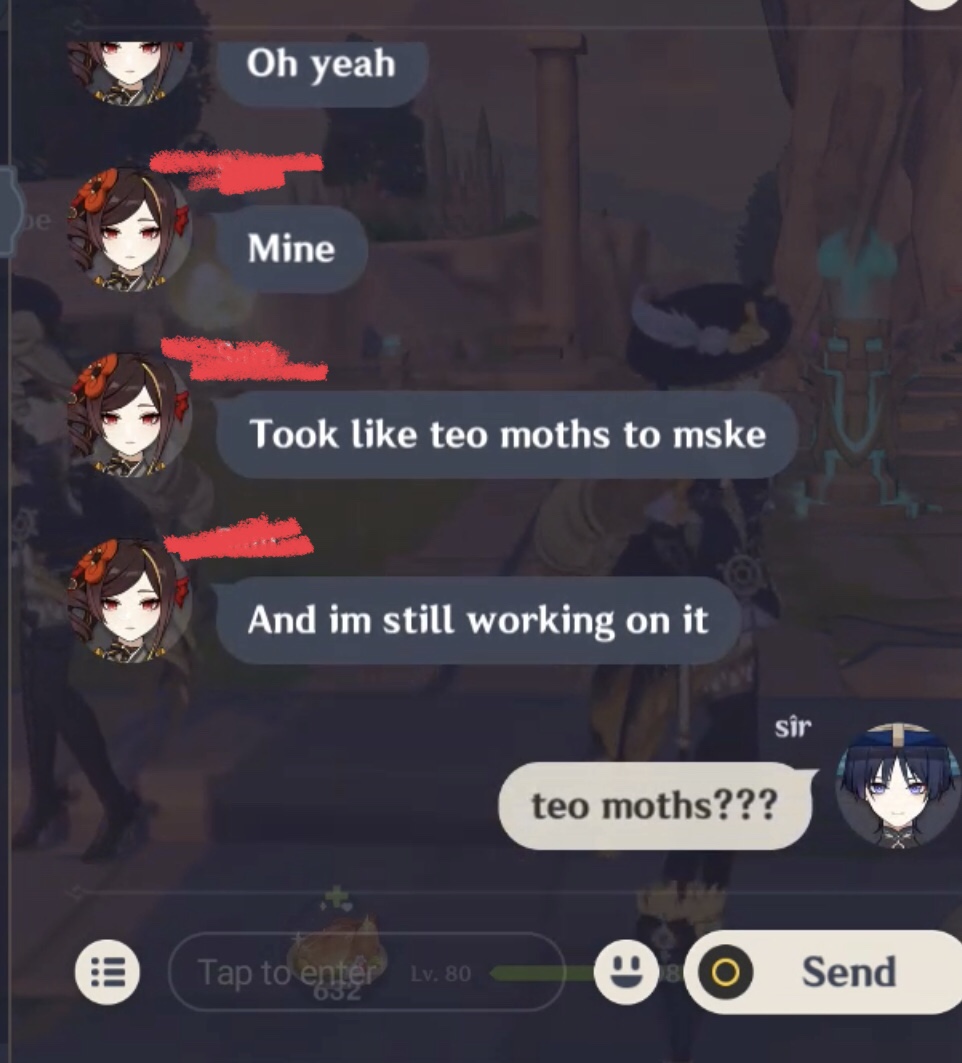 miscellaneous co-op shi/funny texts I forgor to post pt 11?? Genshin ...