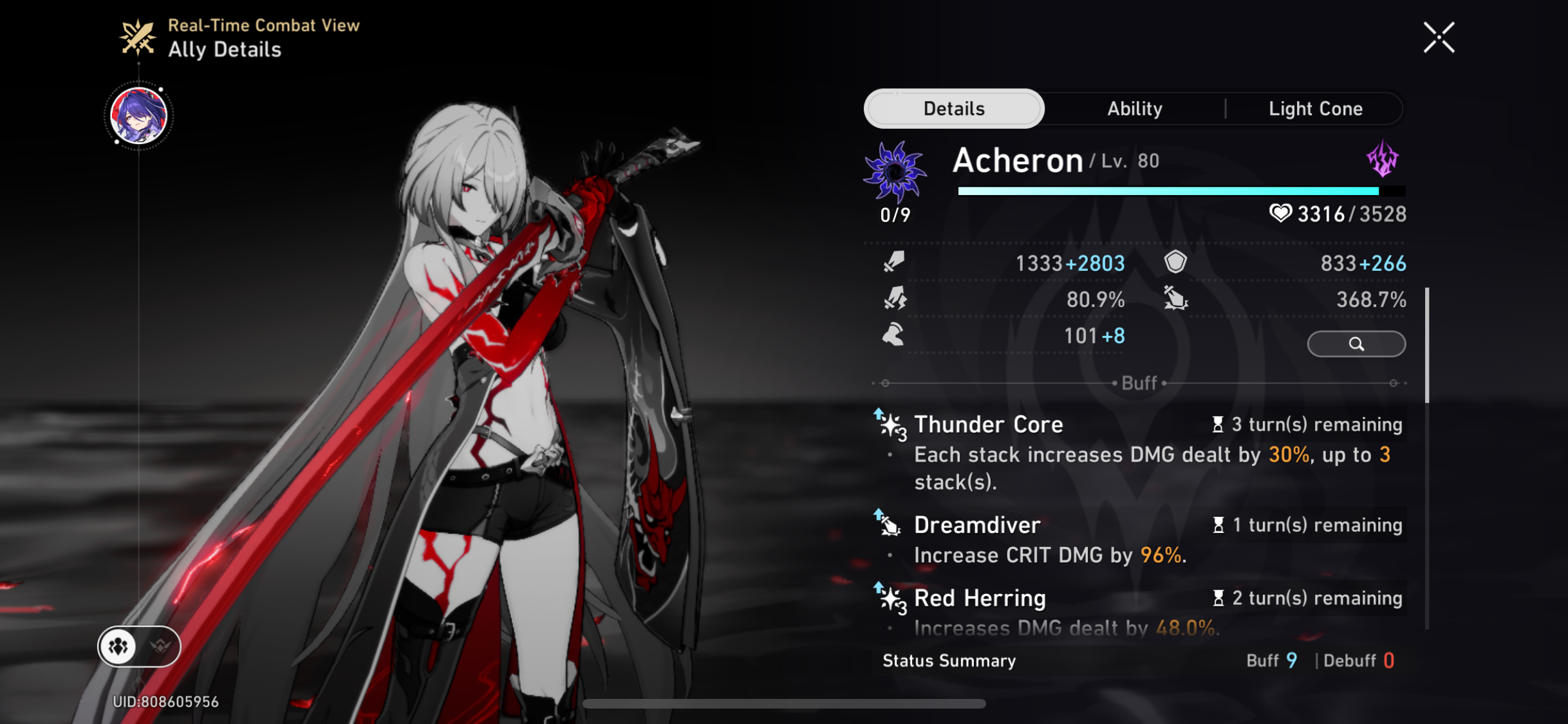 Acheron DMG is… Honkai: Star Rail | HoYoLAB