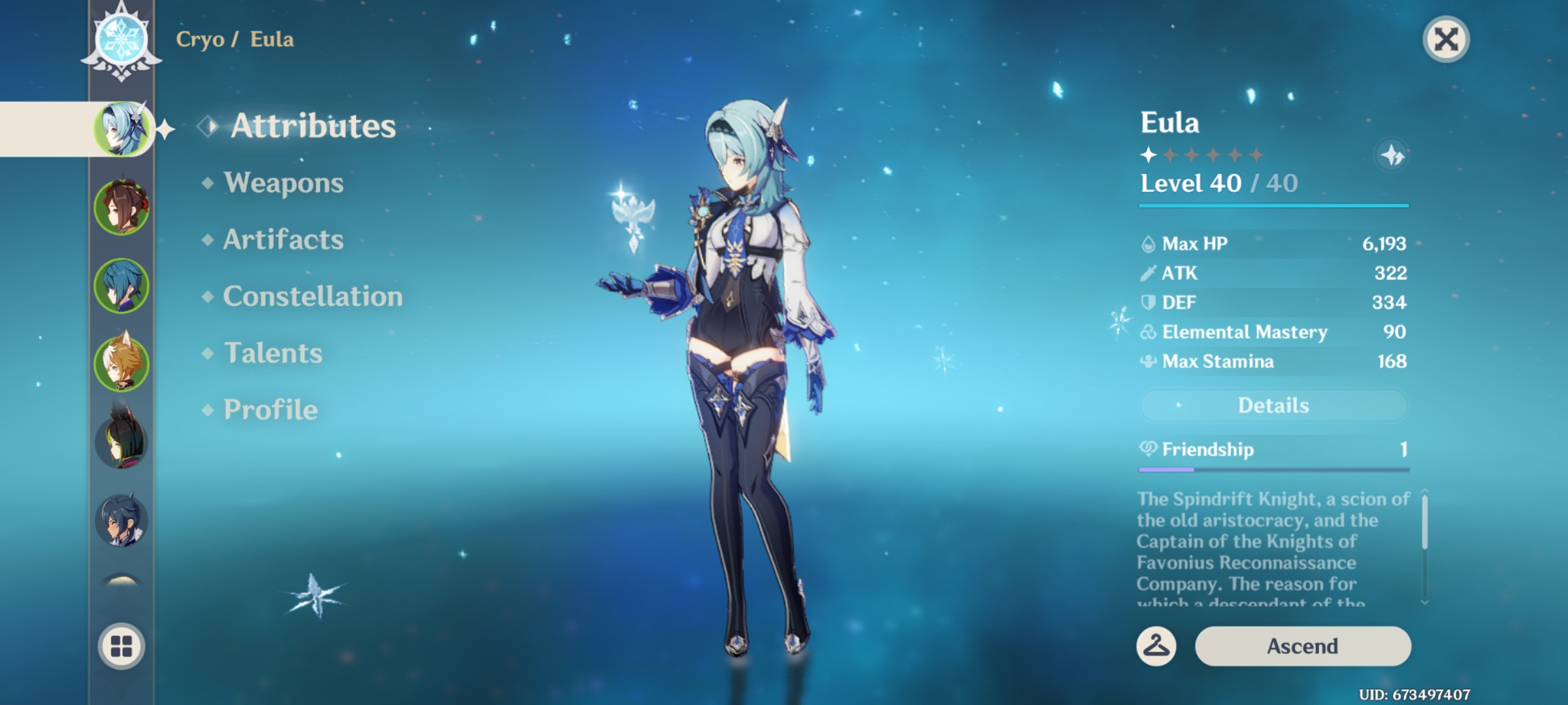 got eula in just 8 pulls 😶 Genshin Impact | HoYoLAB