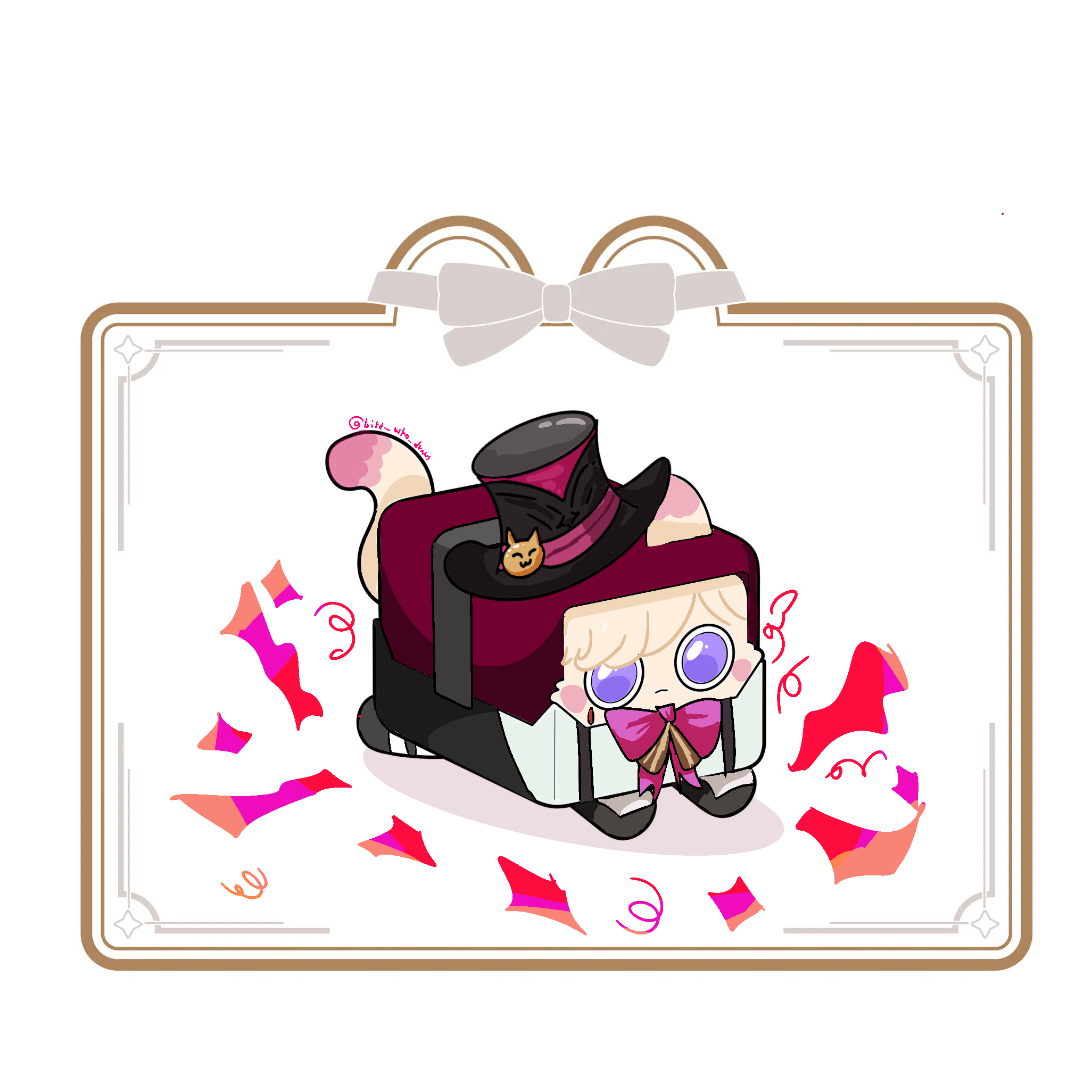 Lyney Cat!! Genshin Impact | HoYoLAB