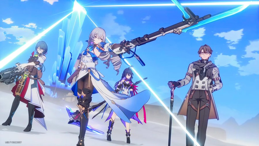 I love Bronya's ultimate just because of how it ends, it's so cool ...