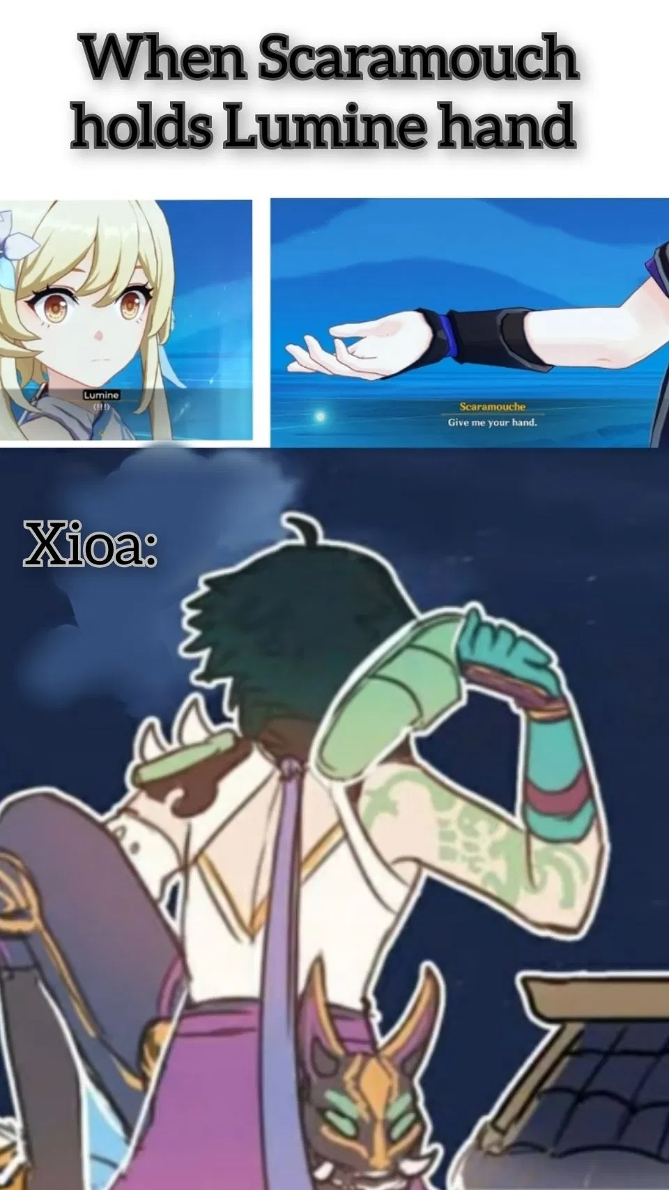 someone's jealous... Genshin Impact | HoYoLAB