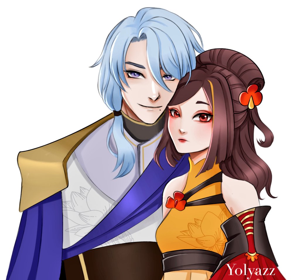 Ayato and Chiori Genshin Impact | HoYoLAB