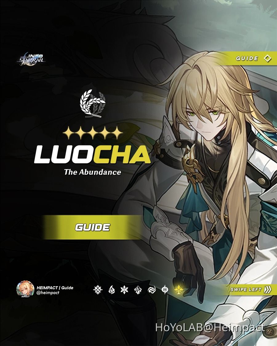 LUOCHA BUILD GUIDE Honkai: Star Rail | HoYoLAB