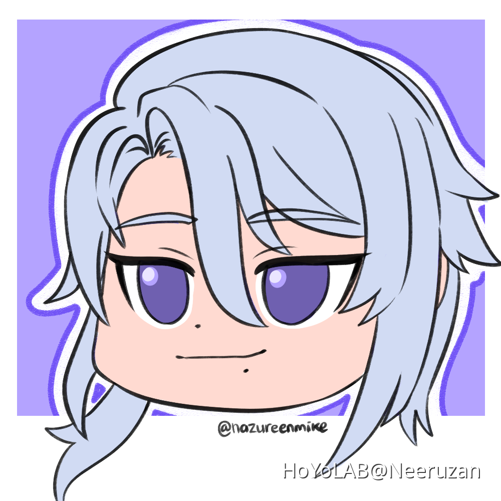 Day 177 until I reach Level 12: Simple chibi of Kamisato Ayato! Genshin ...