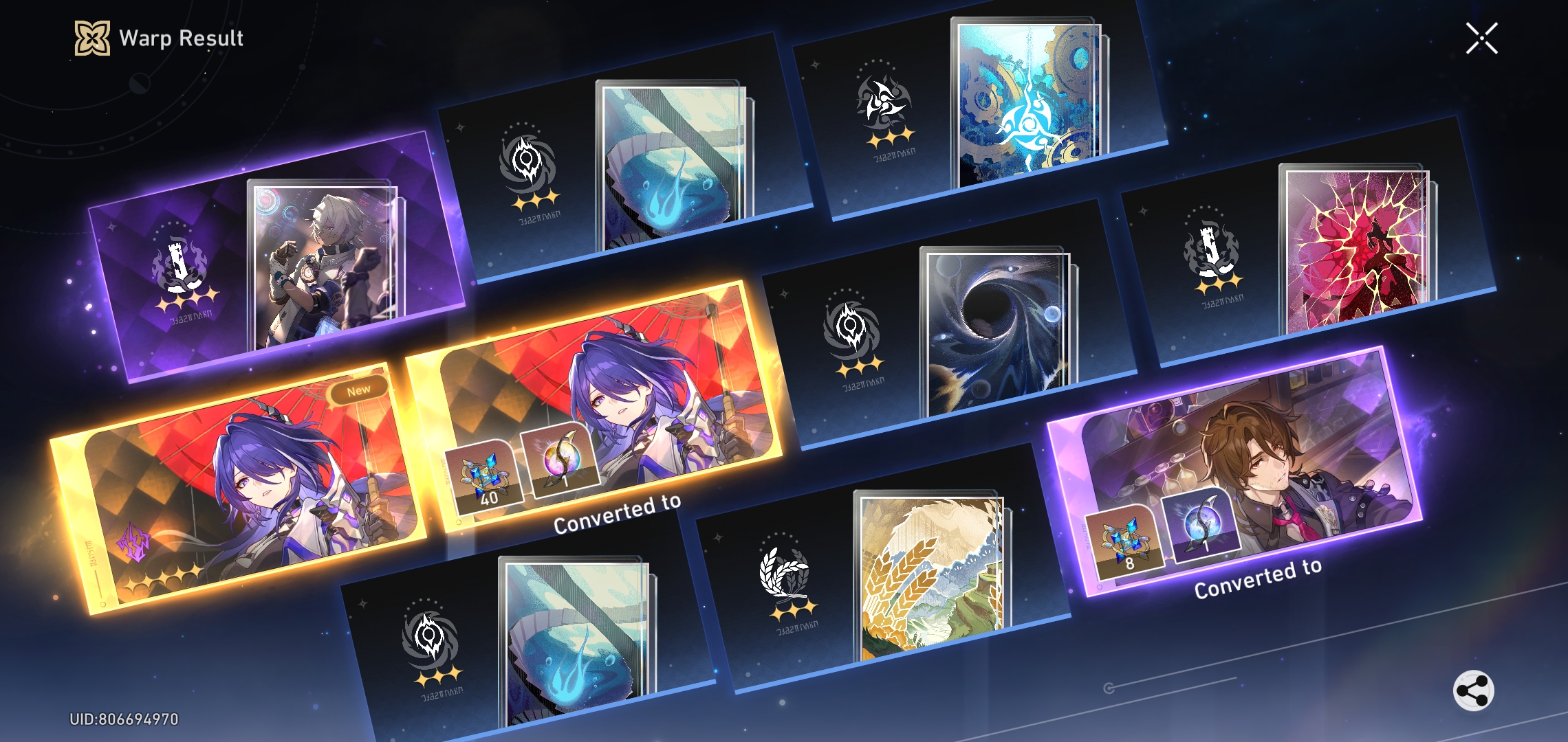MY LUCKIEST PULL EVER ️ ACHERON CAME HOME 😭 Honkai: Star Rail | HoYoLAB