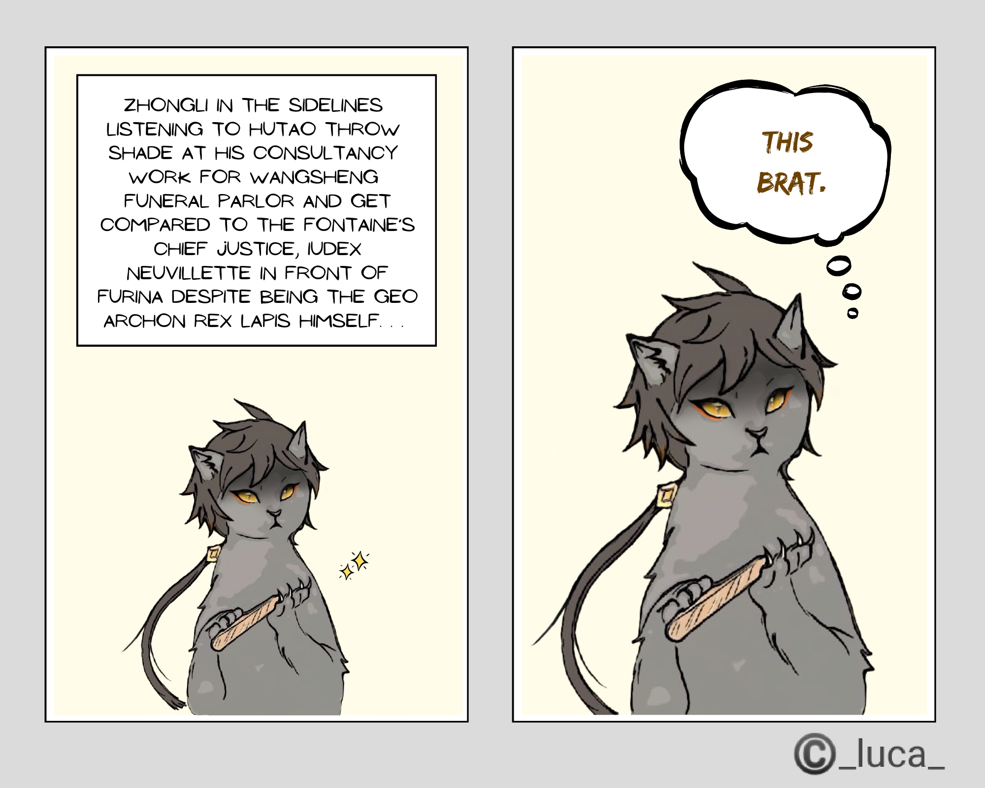 Cat-memes of Teyvat (II) Genshin Impact | HoYoLAB