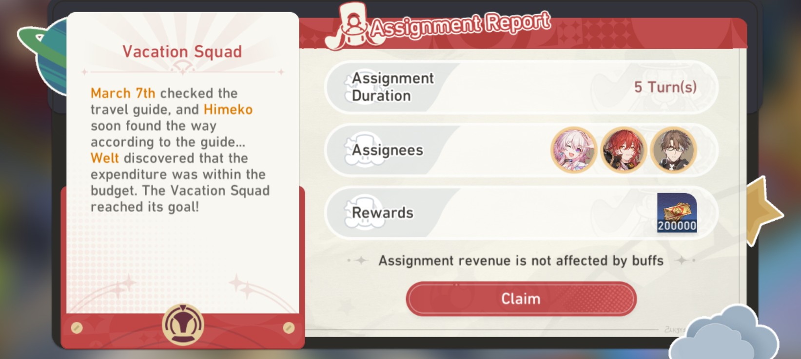 March + Himeko + Welt Honkai: Star Rail | HoYoLAB