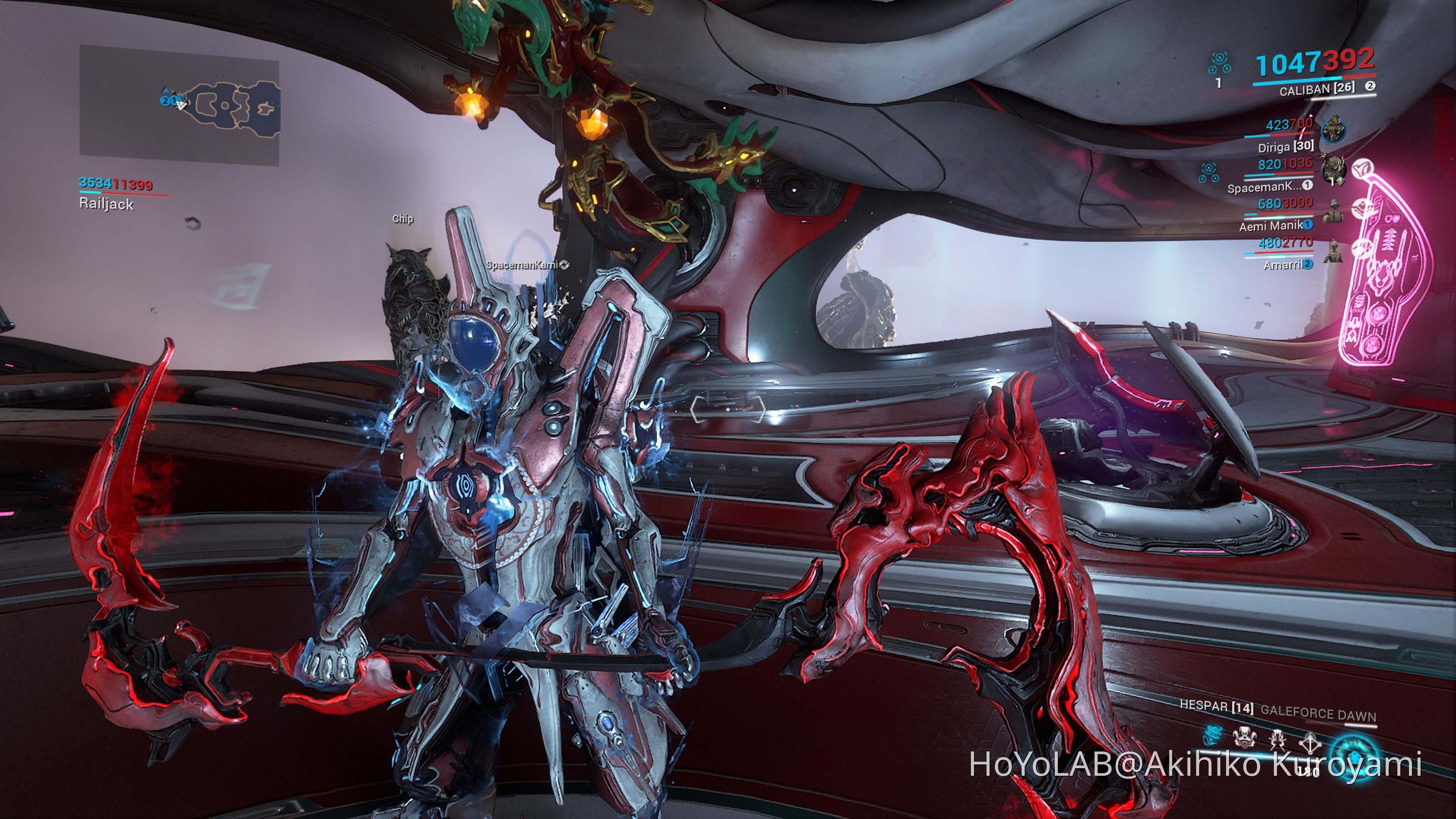 Warframe Scythe in Honor of Arlecchino Scythe Genshin Impact | HoYoLAB