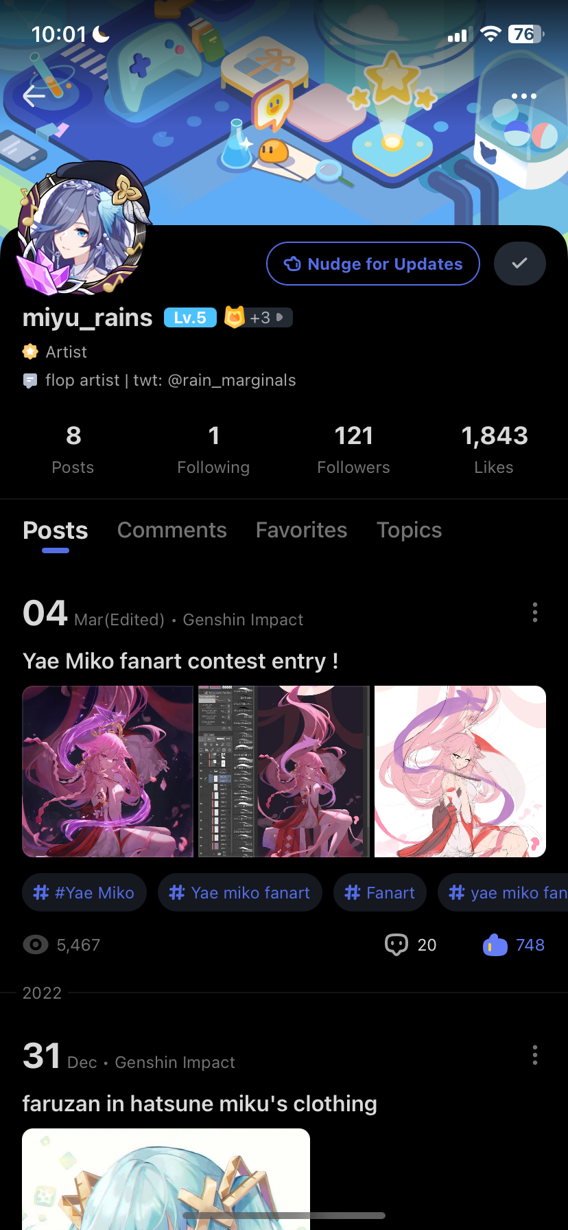 Creator Support! | HoYoLAB