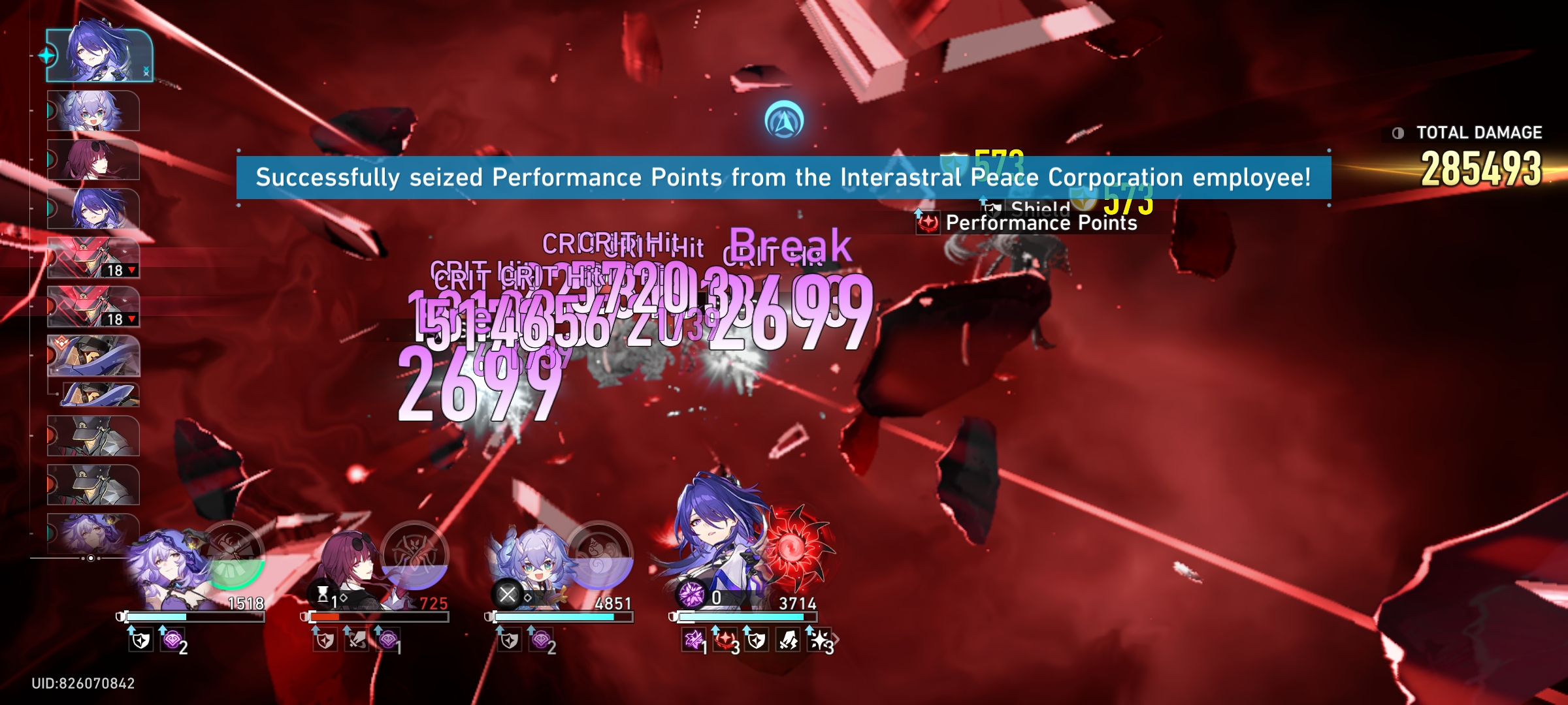 When your highest was 40k but you got the ULTIMATE GODDESS Honkai: Star ...