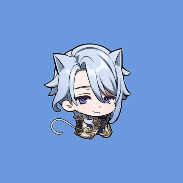 Cat Ayato is so cute 💙🩵😭 Genshin Impact | HoYoLAB