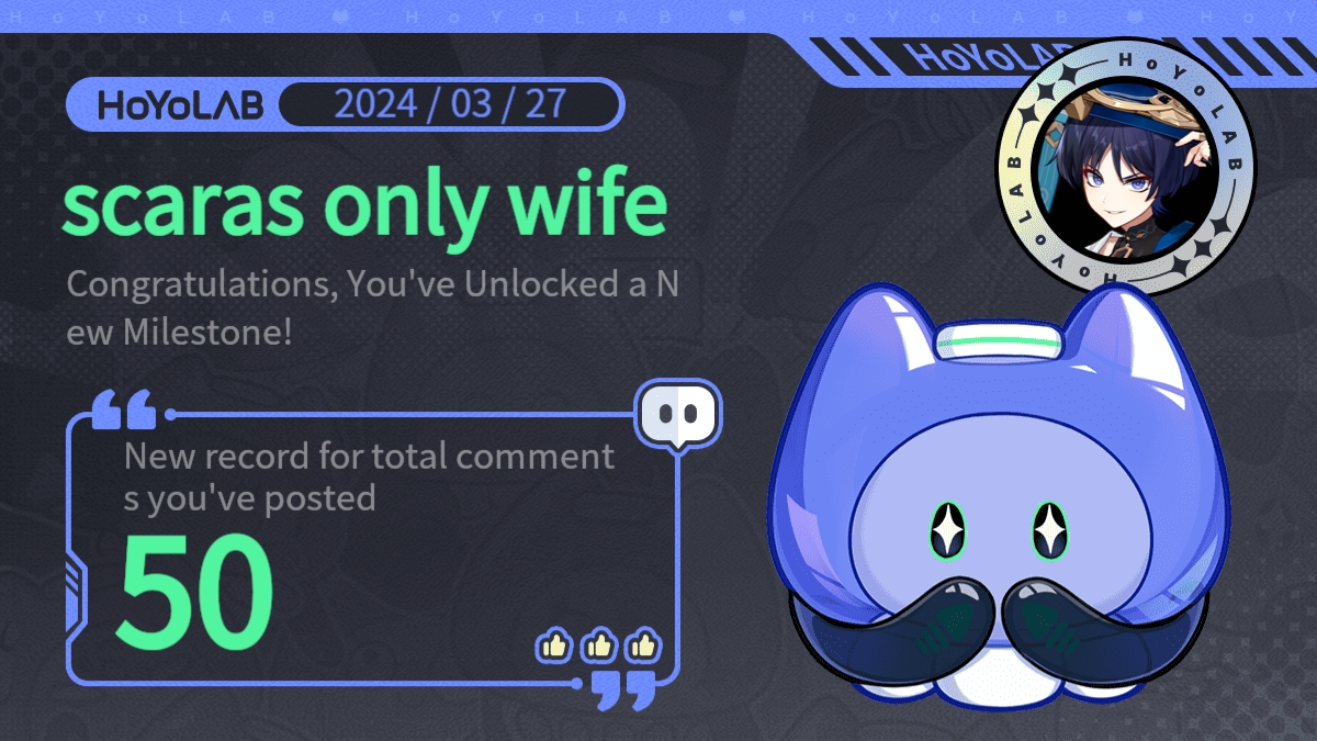 I LOVE SCARA | HoYoLAB