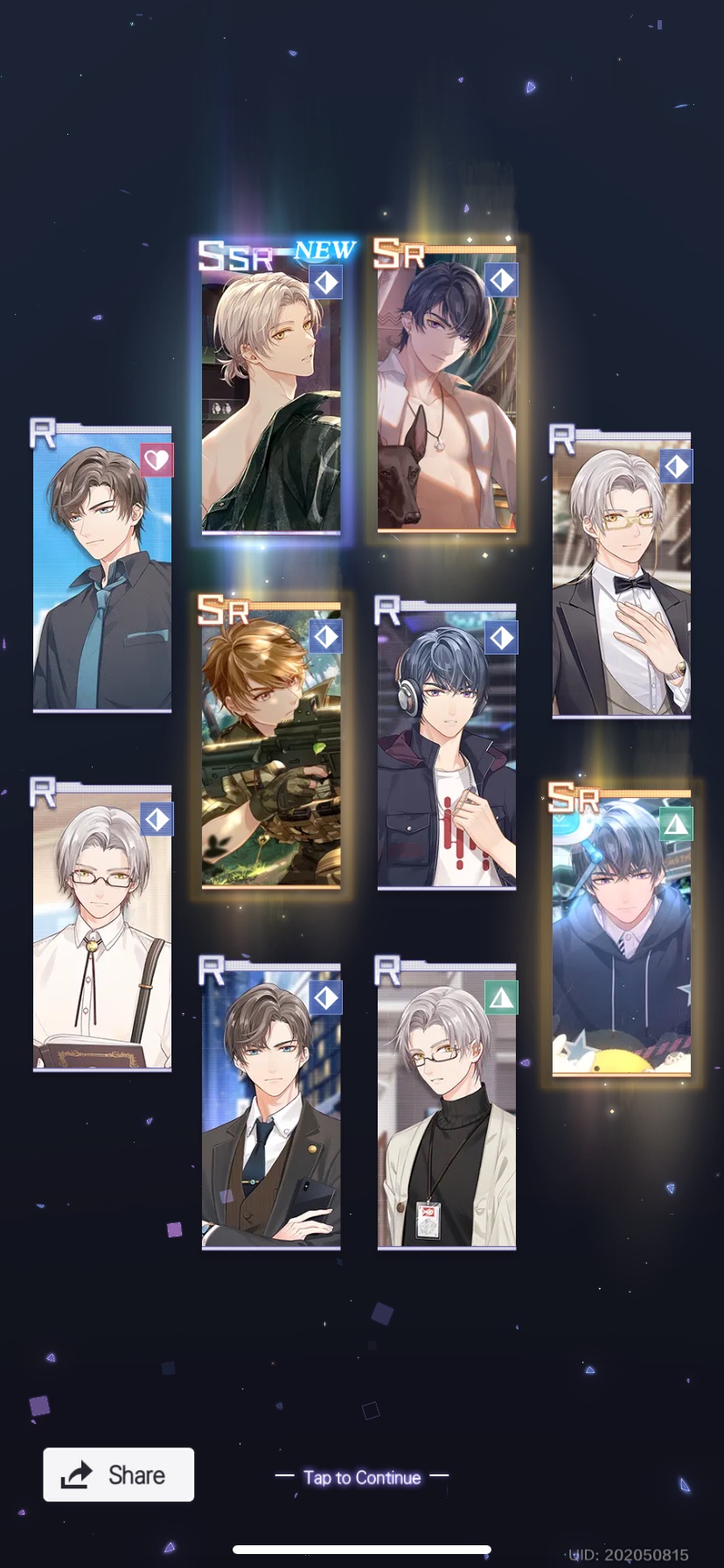 3 SSR cards but not the event card!! Tears of Themis | HoYoLAB