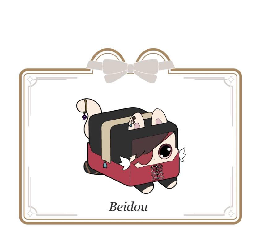 Beidou cat 😽😽 Genshin Impact | HoYoLAB