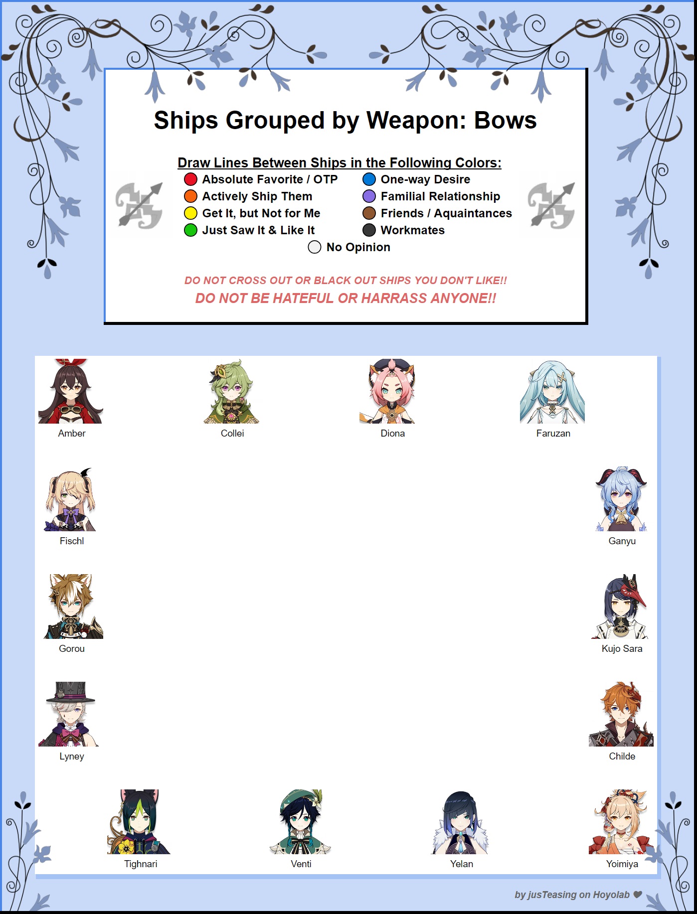 📖🔪🏹 Ships Grouped By Weapon Types! 🏹🔪📖 Genshin Impact | HoYoLAB