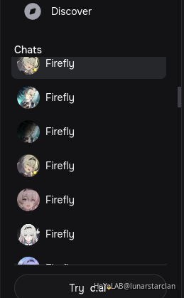 (spoilers??)pov: still remembering firefly's death (character AI ...