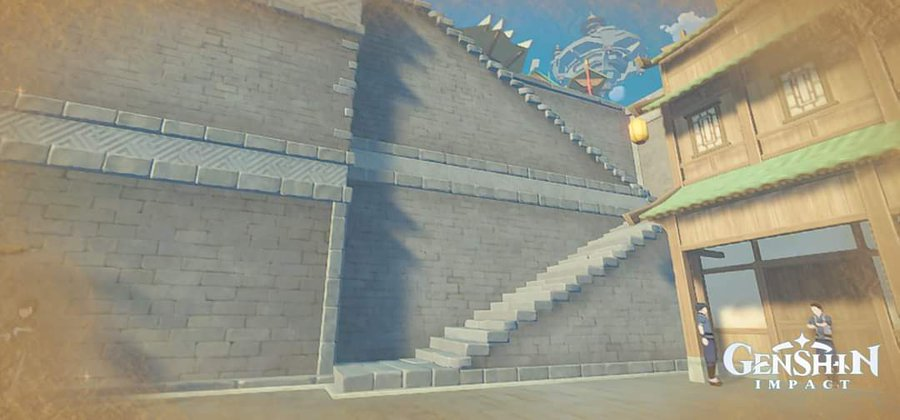 Let me guess... You never used these stairs: Genshin Impact | HoYoLAB