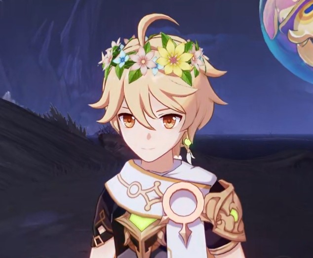 i finally did the aranara quest and lookk hes so cute w the flowers