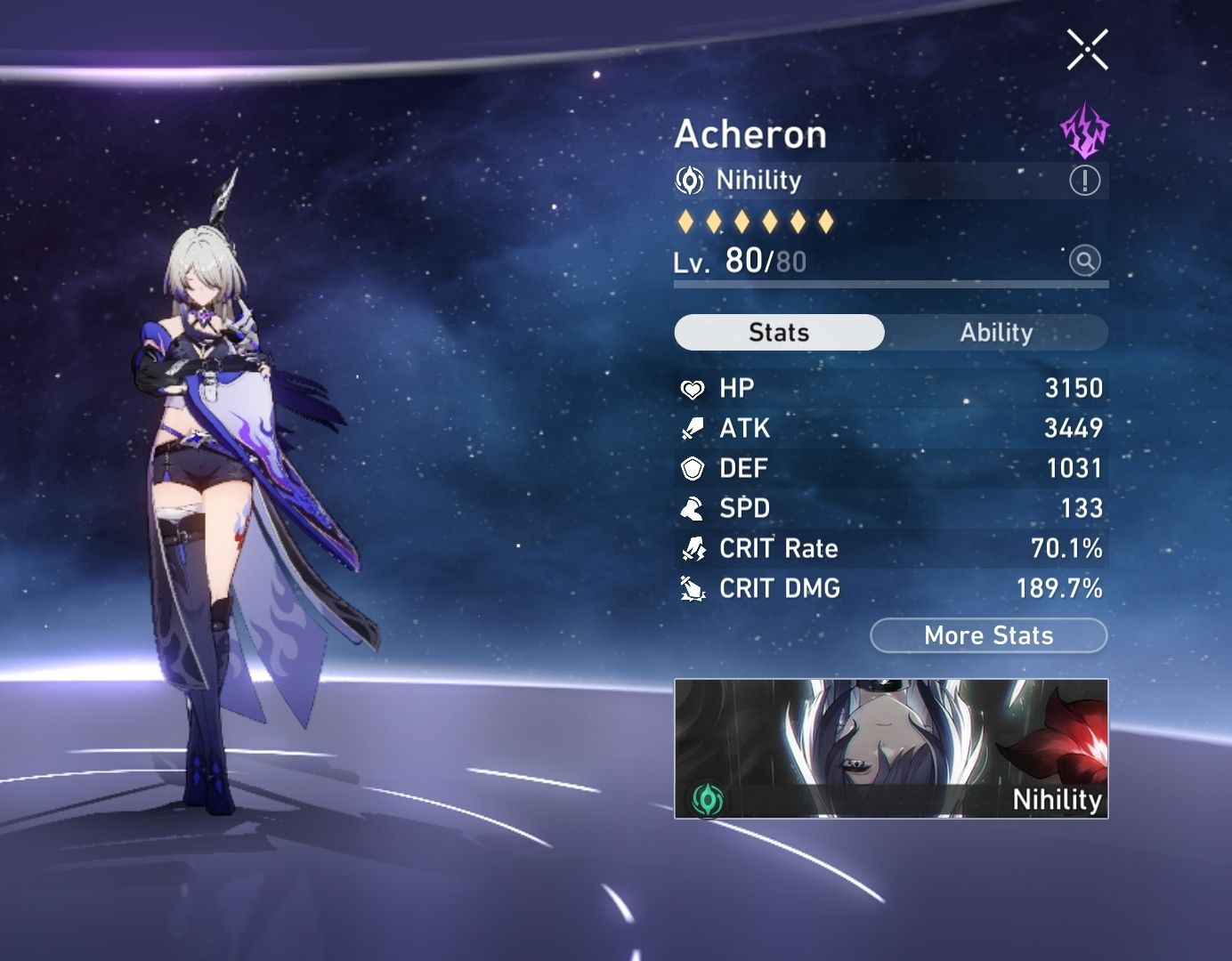 HOW'S MY ACHERON LOOKING? Honkai: Star Rail | HoYoLAB